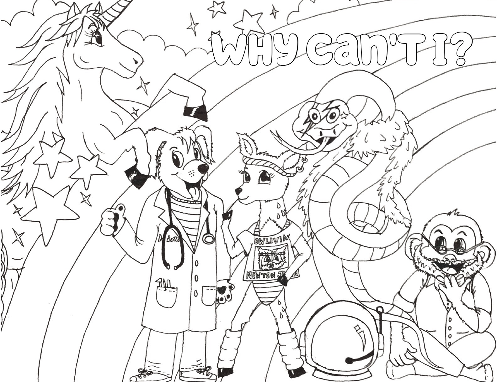 DIY Coloring Pages To Pass The Time | Is This Normal by Little Spoon